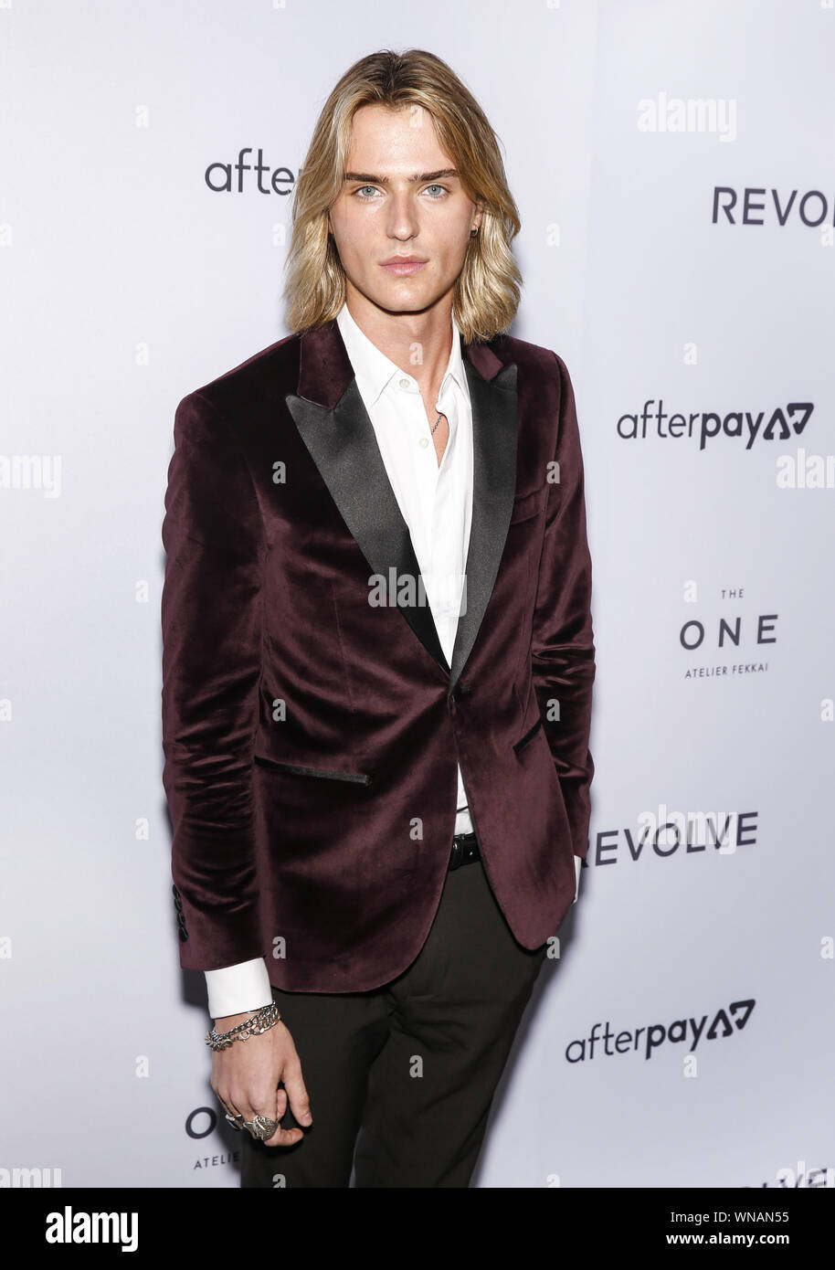 NEW YORK, NY - September 05, 2019: Luke Eisner attends The Daily Front ...