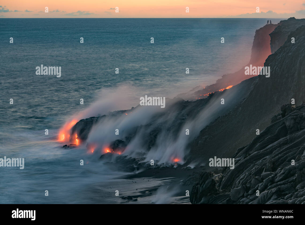 Volcano in the sea hi-res stock photography and images - Alamy