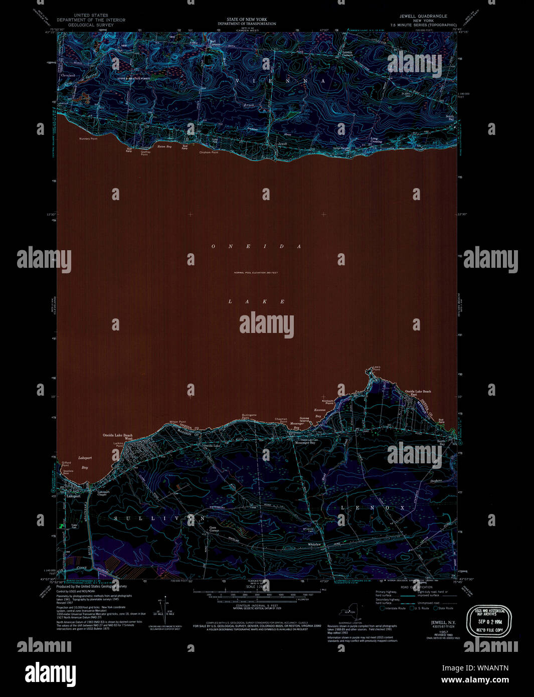 Map of jewell hi-res stock photography and images - Alamy