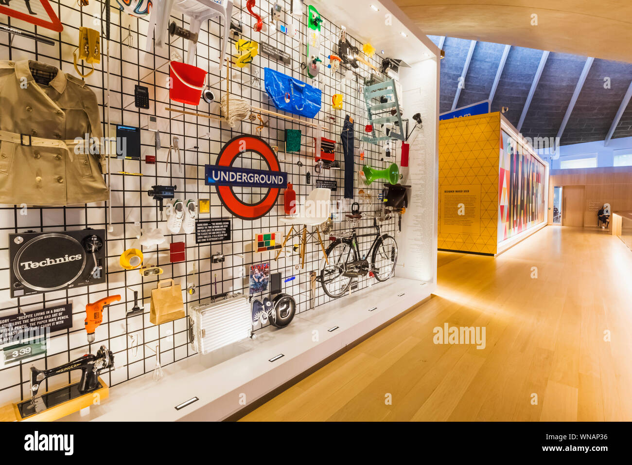 England, London, Kensington, The Design Museum, Exhibit of Vintage ...