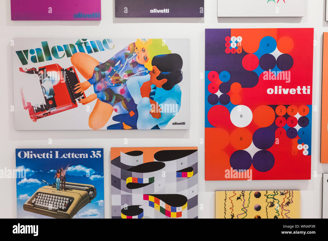 England, London, Kensington, The Design Museum, Exhibit of Vintage ...