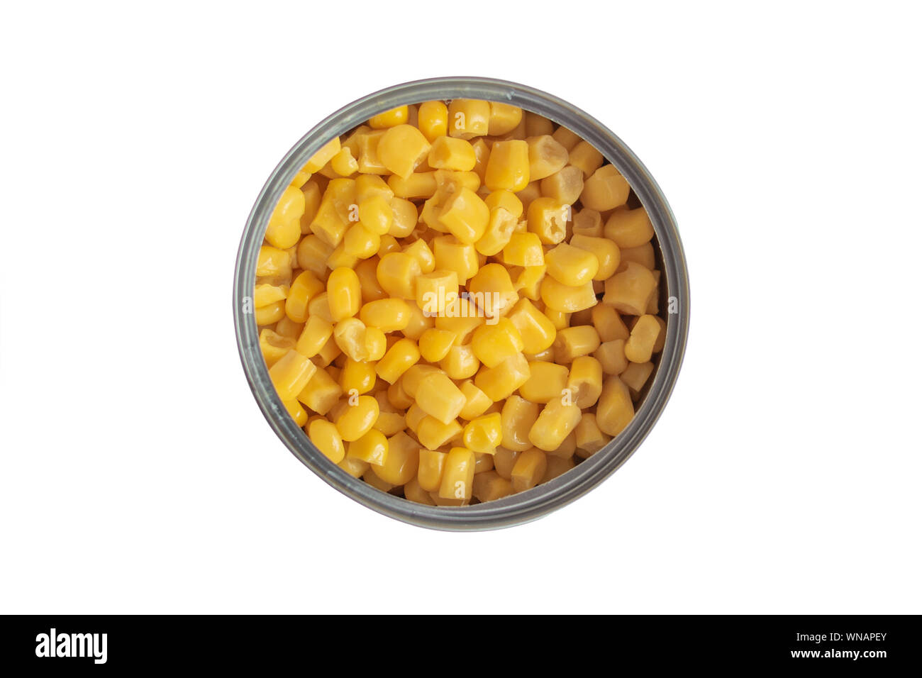 Canned food maize in Cut Out Stock Images & Pictures - Alamy