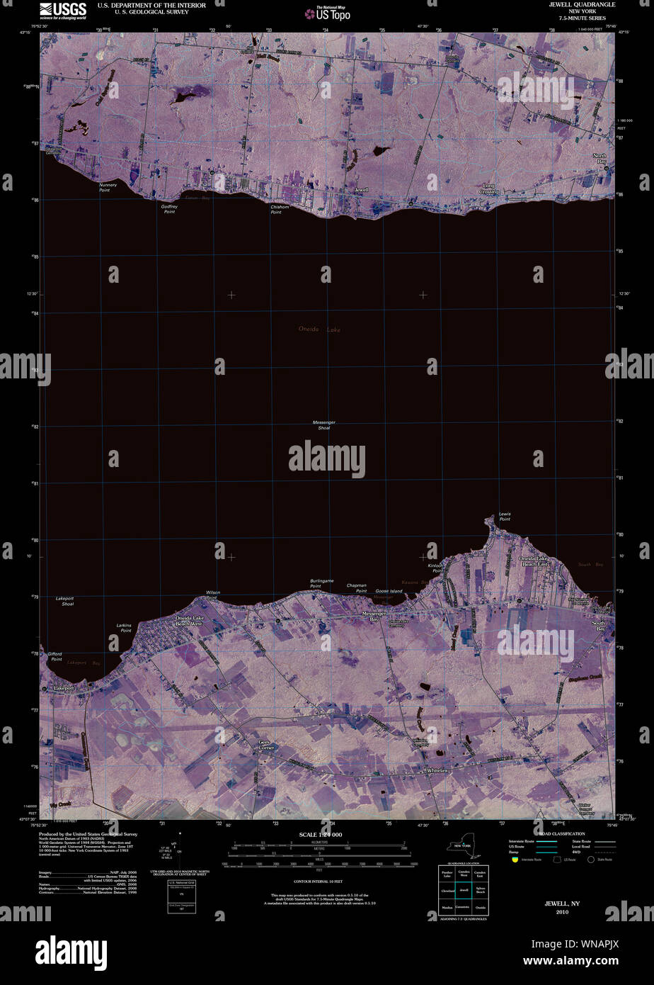 Map of jewell hi-res stock photography and images - Alamy