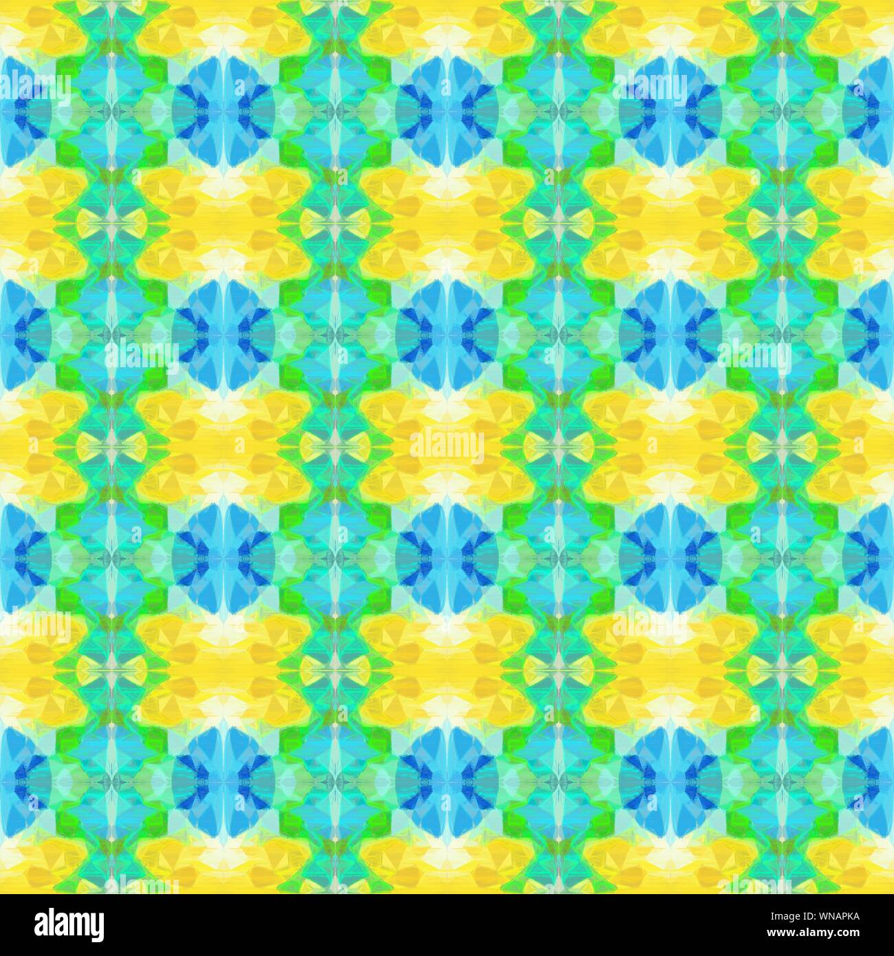 seamless pattern old retro style with medium turquoise, pastel orange ...