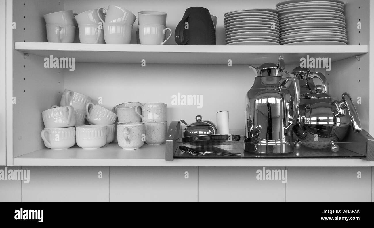 Plates Cups High Resolution Stock Photography and Images - Alamy