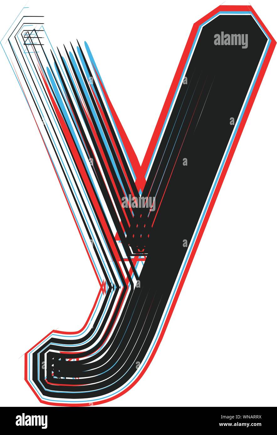 Font illustration letter y Stock Vector Image & Art - Alamy