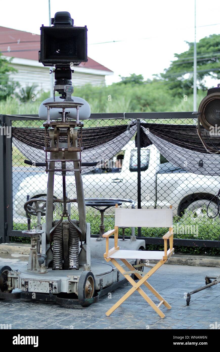 Tripod chair hi-res stock photography and images - Alamy