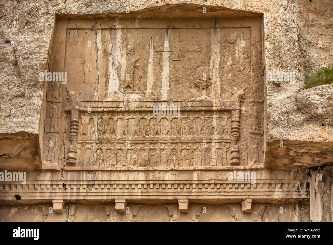 Naqsh-e Rostam, necropolis, Fars Province, Iran Stock Photo - Alamy