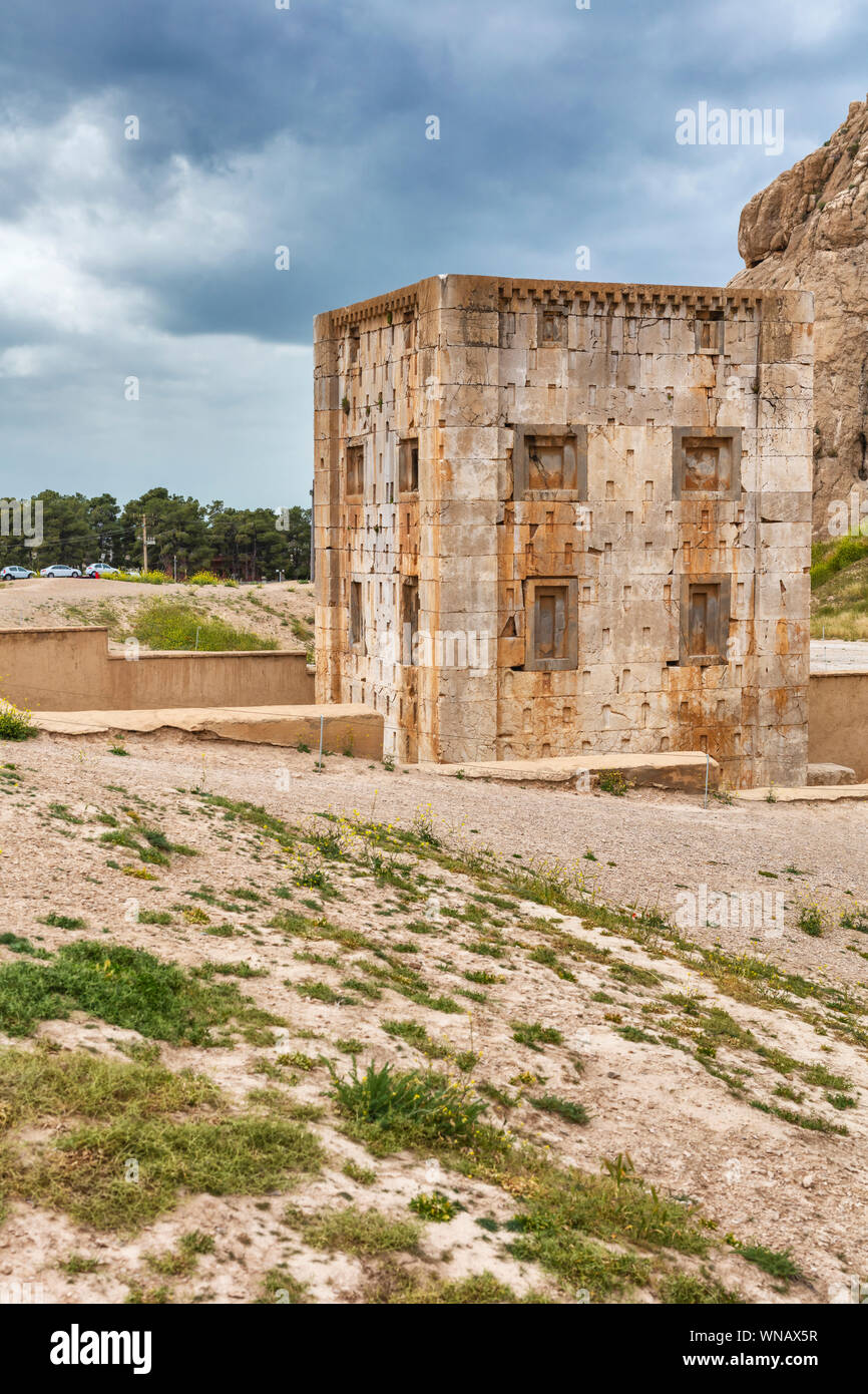 Ka'ba-ye Zartosht, Cube of Zoroaster, Zoroaster’s Kaba, 6th century BC ...