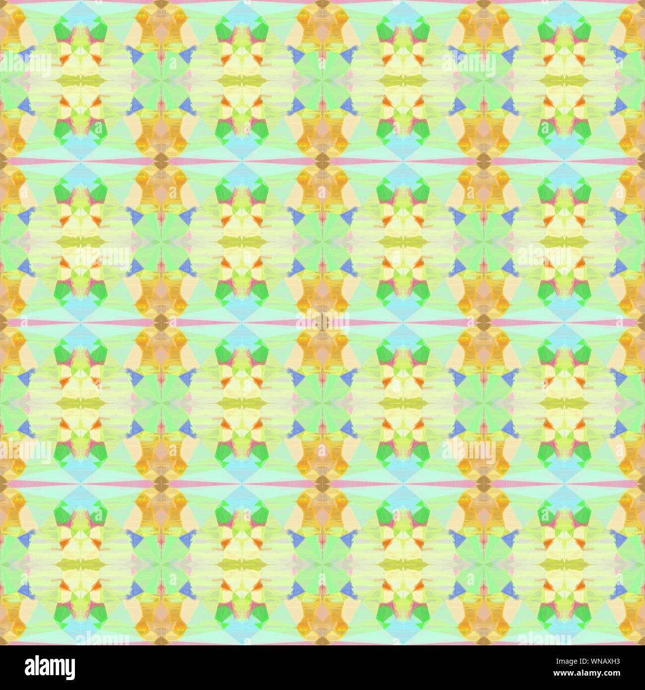 colorful seamless pattern with tea green, golden rod and burly wood ...