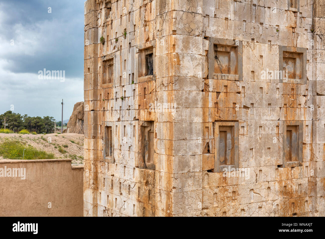 Ka'ba-ye Zartosht, Cube of Zoroaster, Zoroaster’s Kaba, 6th century BC ...