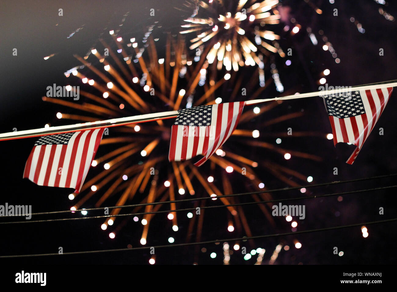 American firework hi-res stock photography and images - Alamy