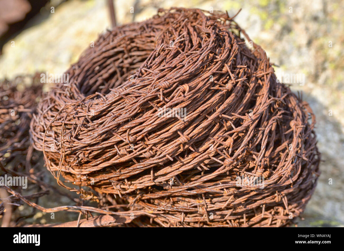 Vinadio, Piedmont, Italy.July 2019. A memorial dedicated to those killed in the Second World War ...