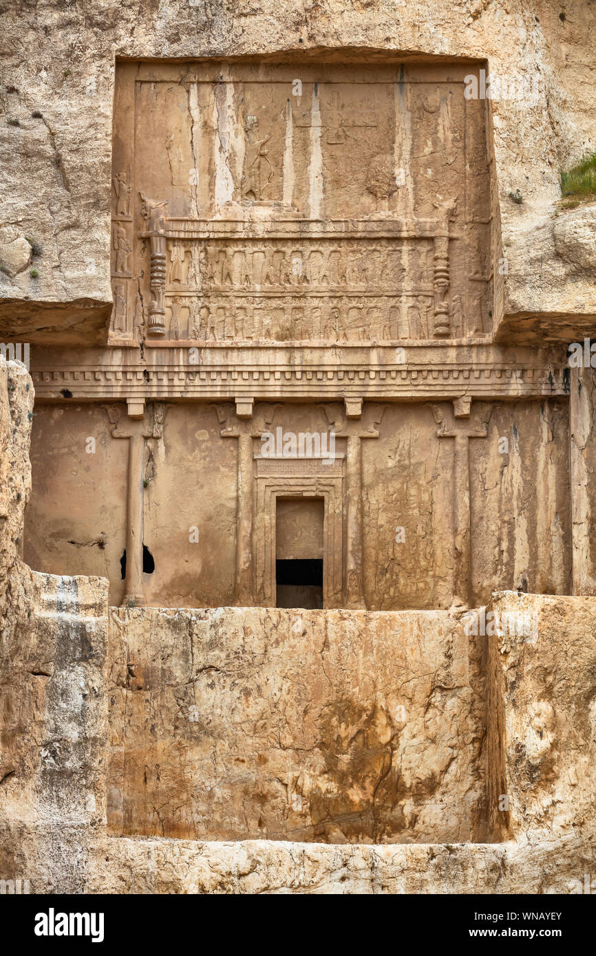 Naqsh-e Rostam, necropolis, Fars Province, Iran Stock Photo - Alamy