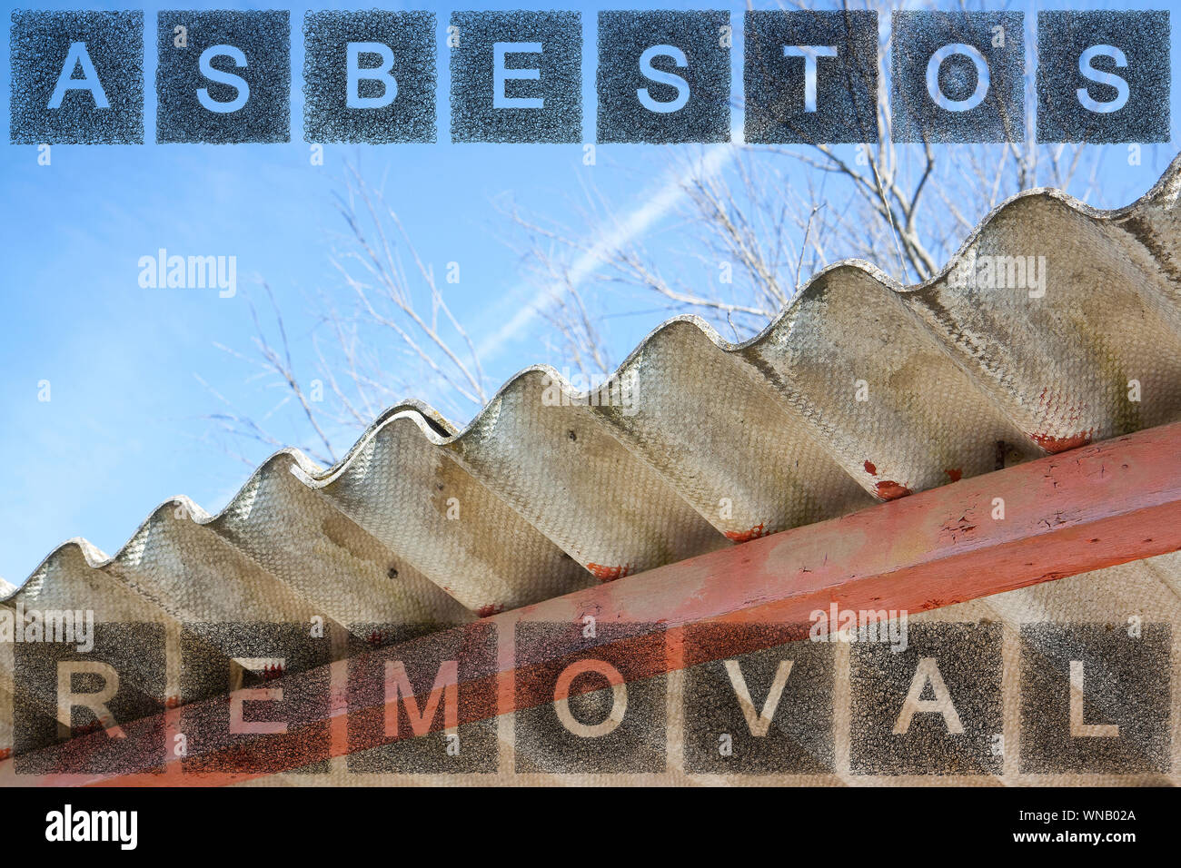 Asbestos removal process hi-res stock photography and images - Alamy