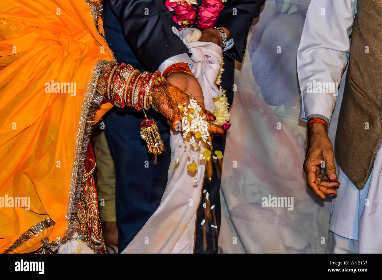 Indian wedding rituals hi-res stock photography and images - Alamy