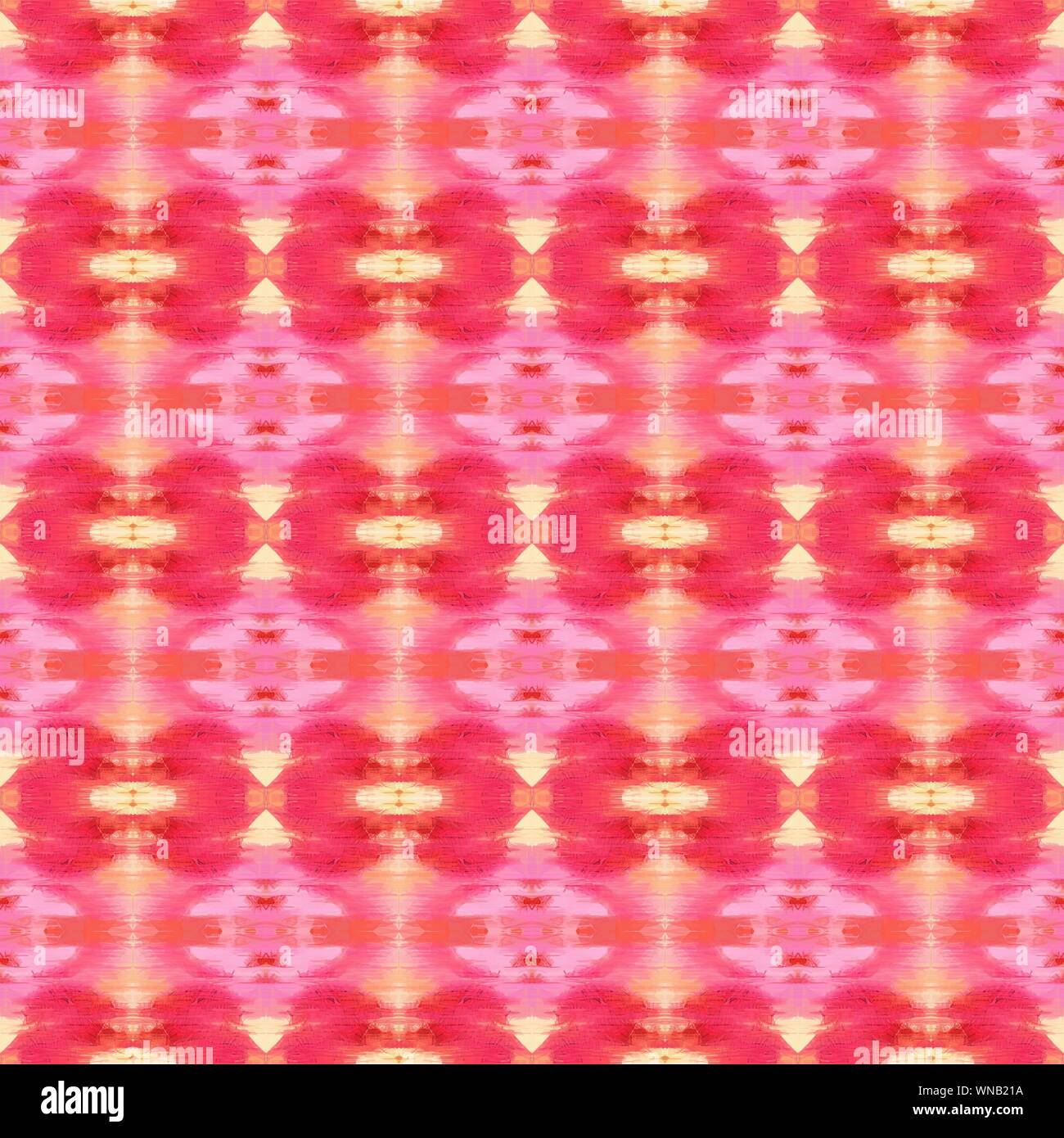 seamless vintage pattern with pastel red, skin and pastel magenta ...