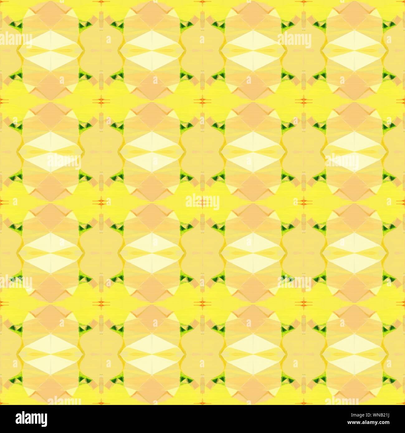 seamless geometric pattern with khaki, lemon chiffon and forest green ...