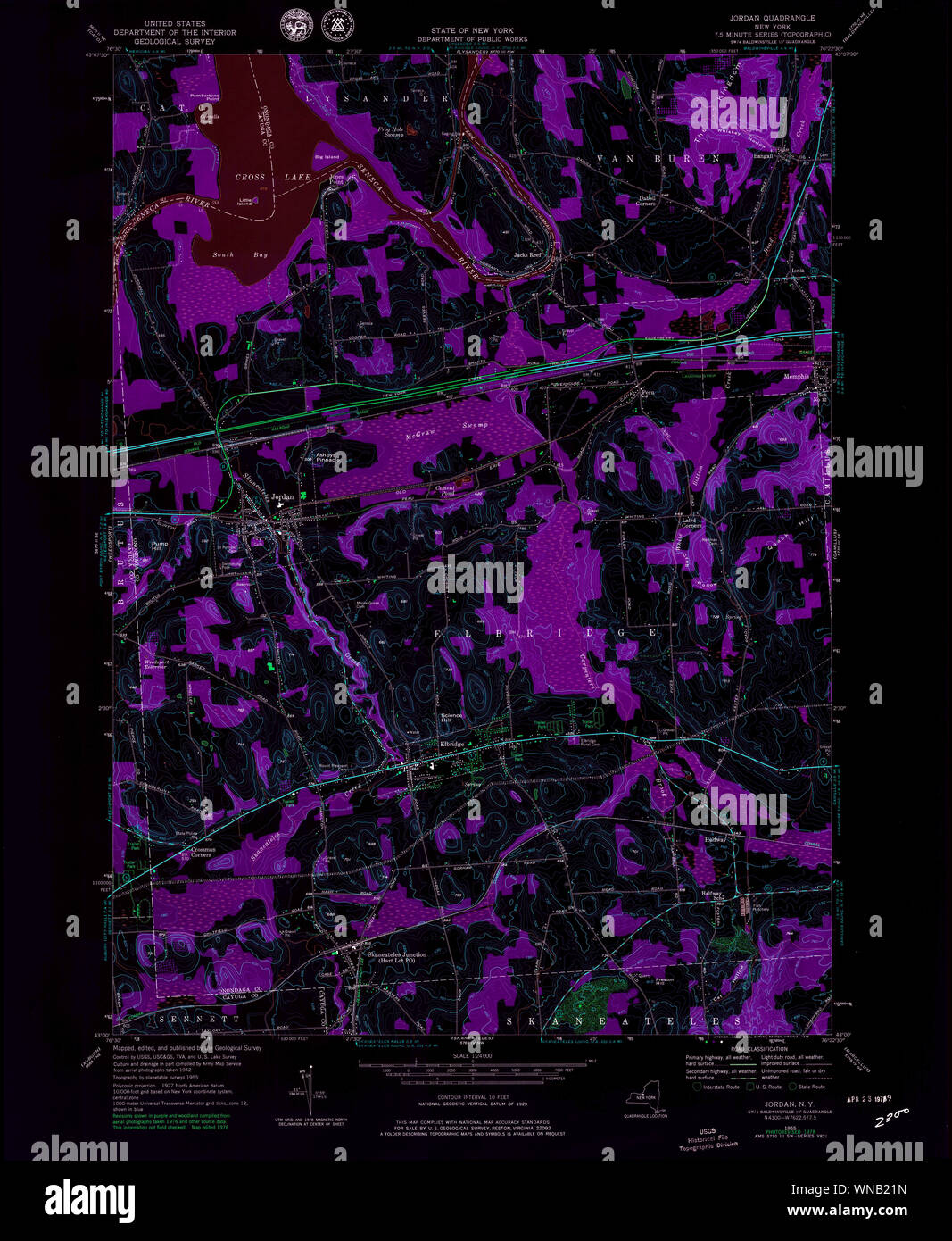 New York NY Jordan 130111 1978 24000 Inverted Restoration Stock Photo ...
