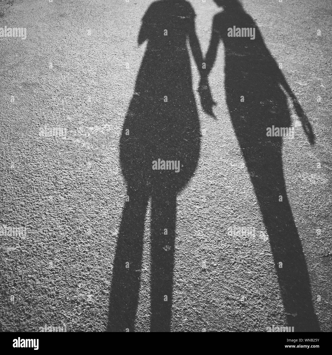 Shadow people Black and White Stock Photos & Images - Alamy