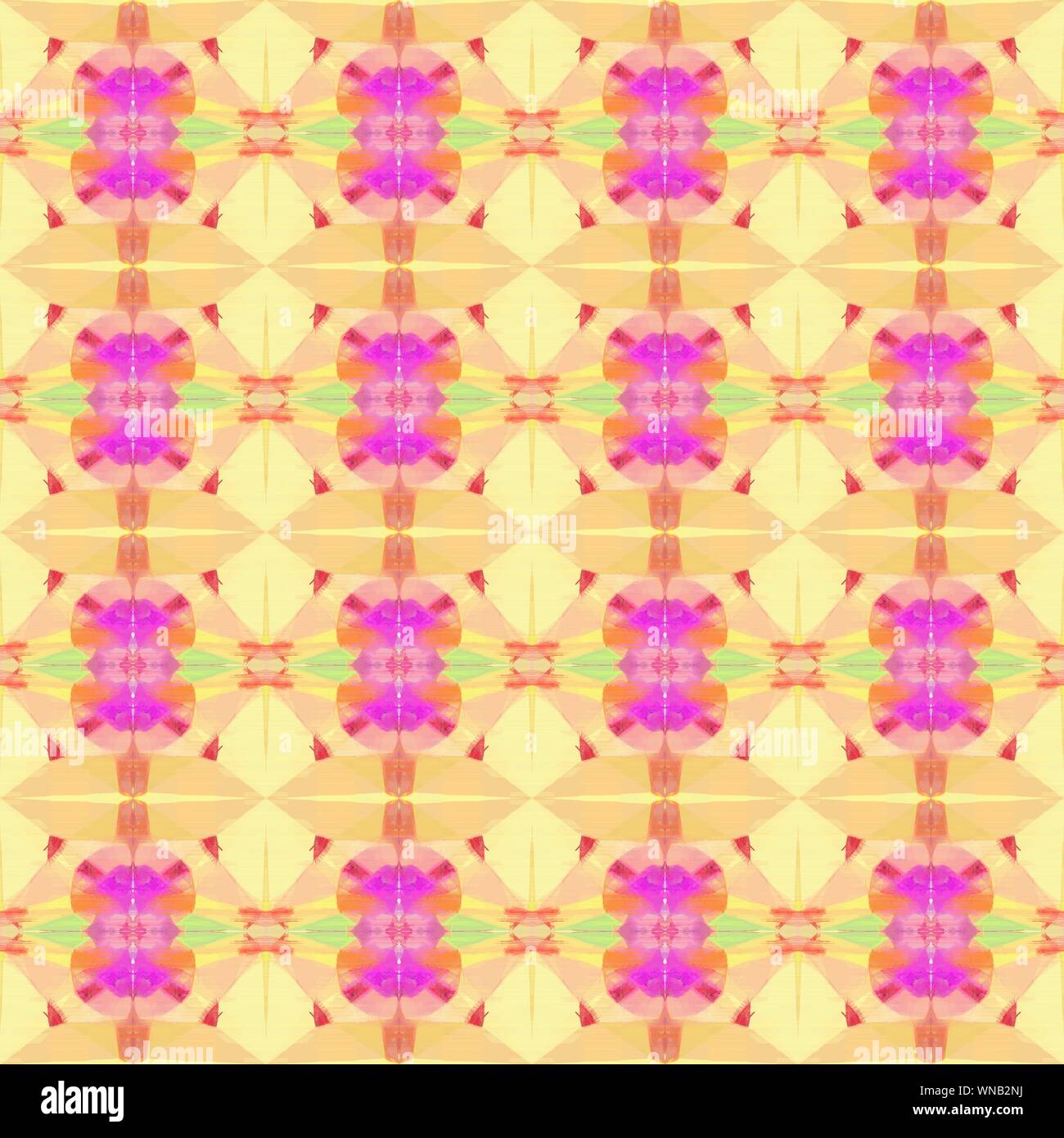 bright seamless pattern with khaki, neon fuchsia and light coral colors ...