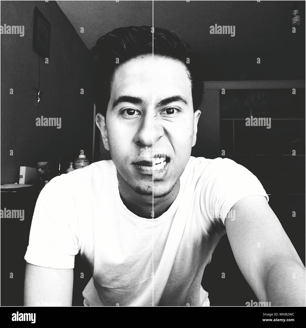 Faces composite hi-res stock photography and images - Alamy