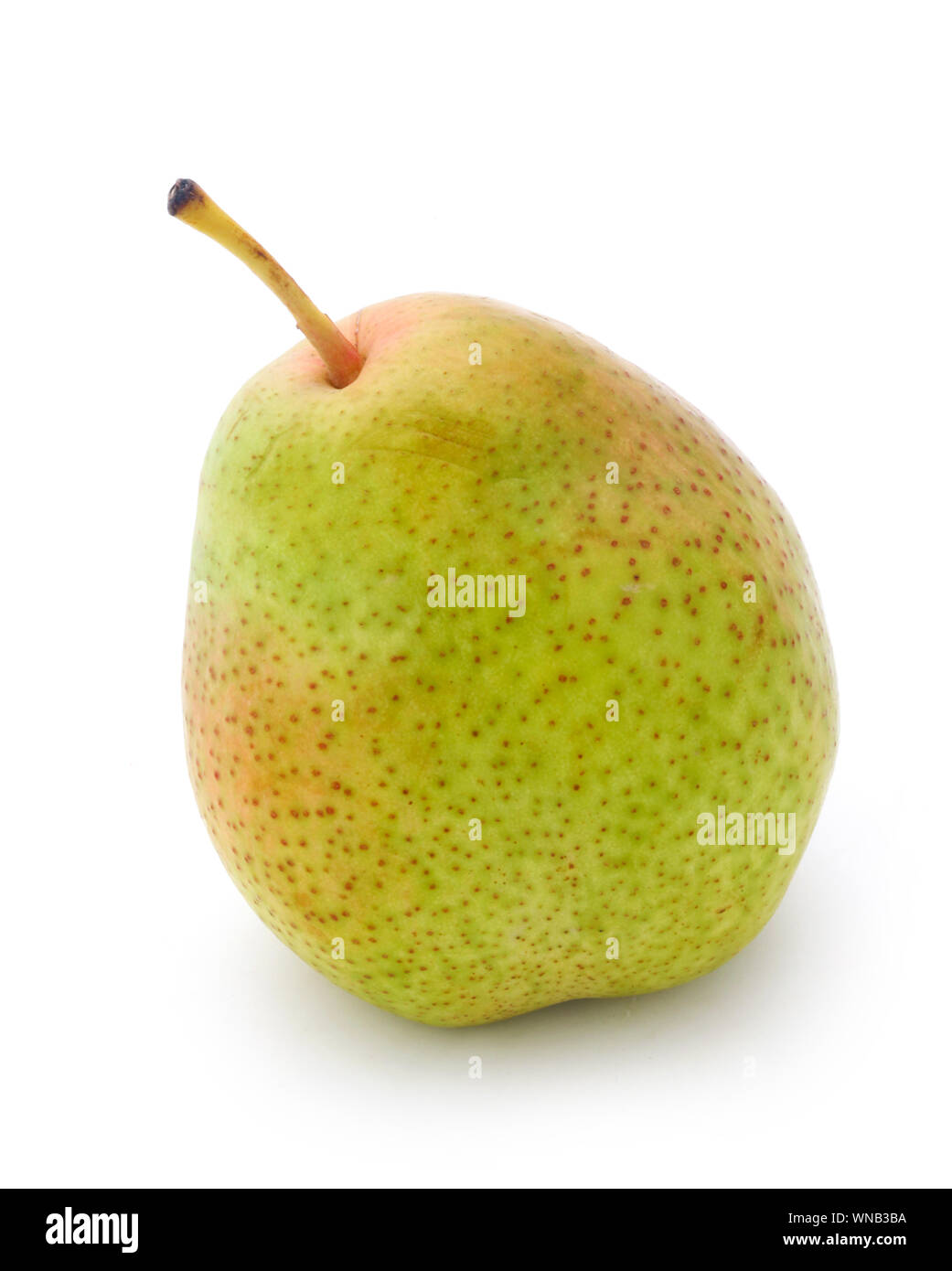 Single Pear Isolated On White Stock Photo - Alamy