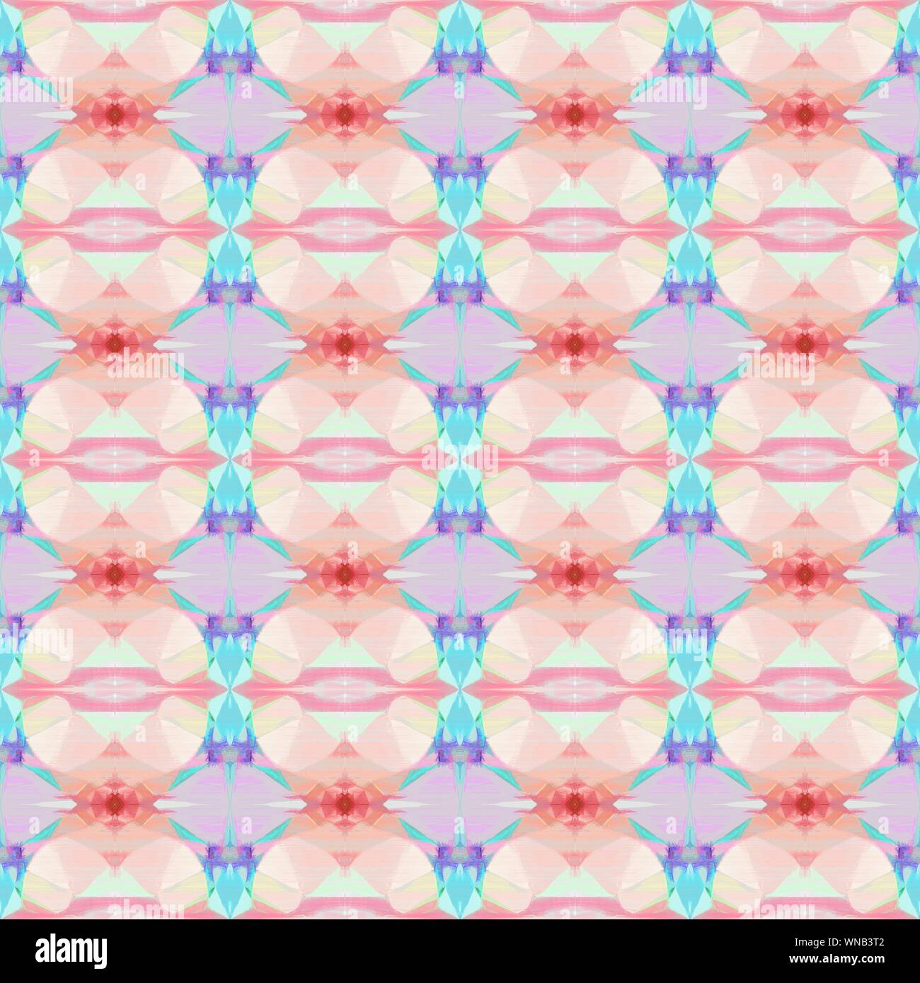 seamless pattern old retro style with light gray, sky blue and moderate ...