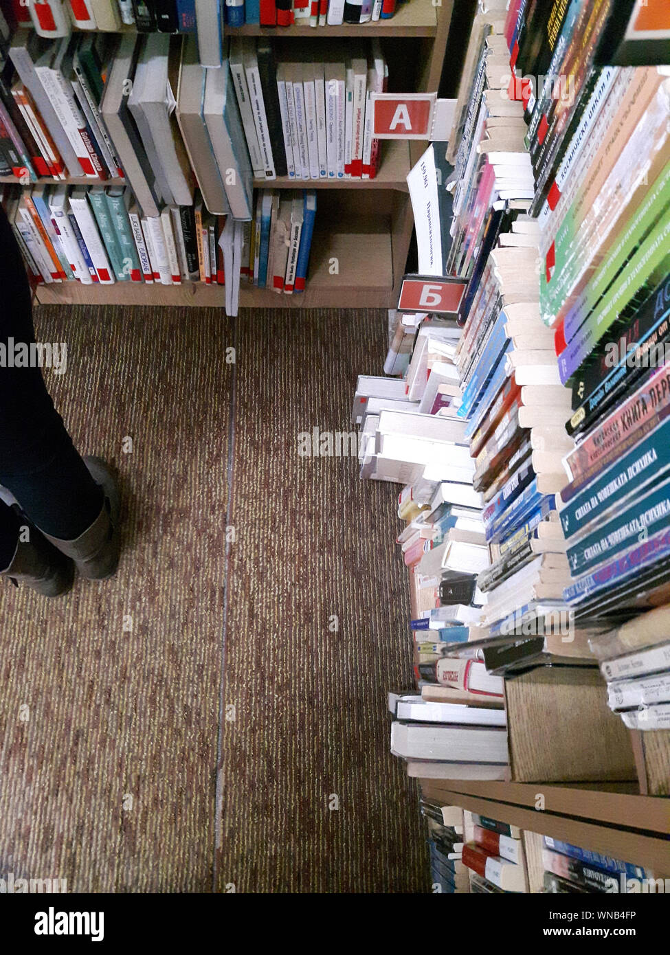Bookshelves people hi-res stock photography and images - Alamy
