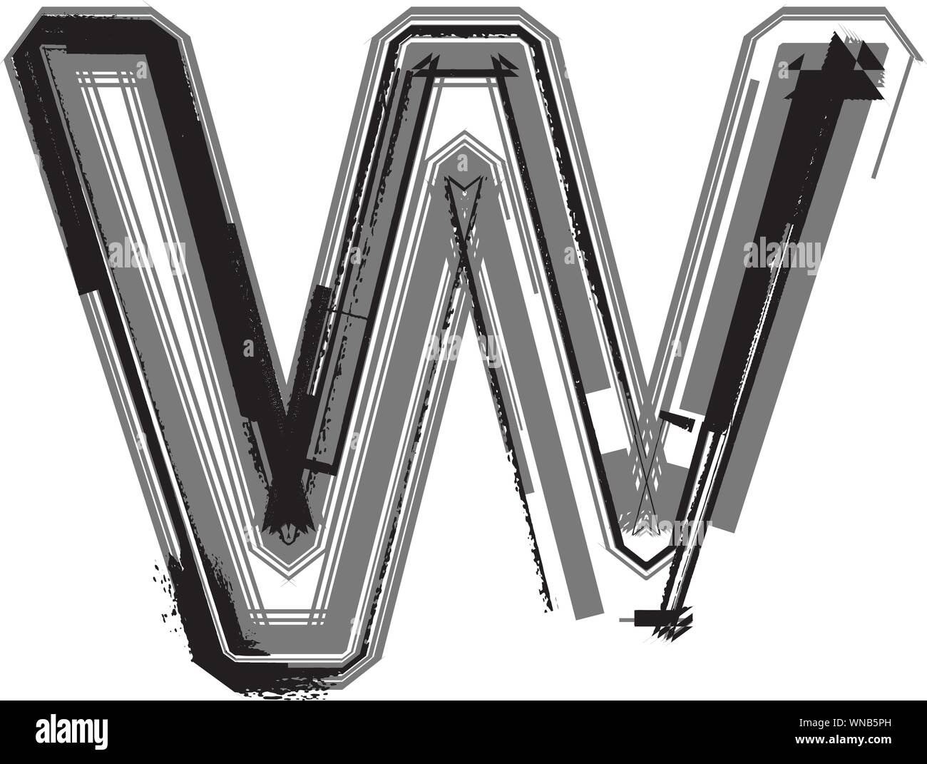 Font w Cut Out Stock Images & Pictures - Alamy