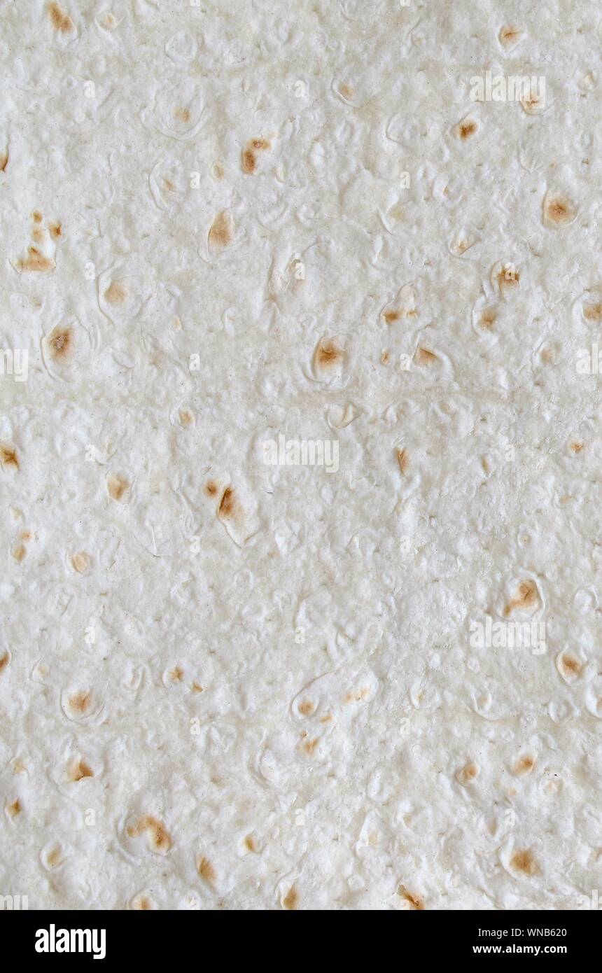 Homemade flat bread Turkish lavash background texture top view. Pita ...