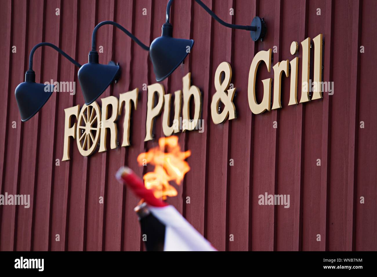 Fort Pub & Grill Stock Photo - Alamy