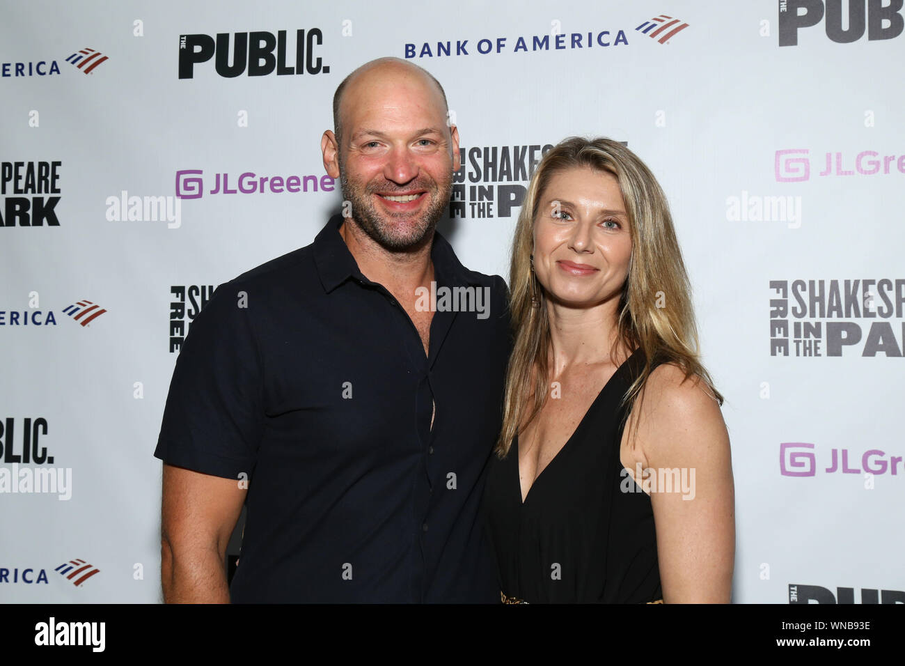 Opening night for Coriolanus at the Delacorte Theater - Arrivals ...