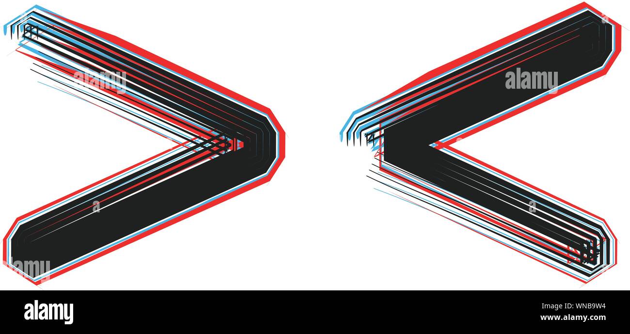 More less symbol concept Stock Vector Images - Alamy