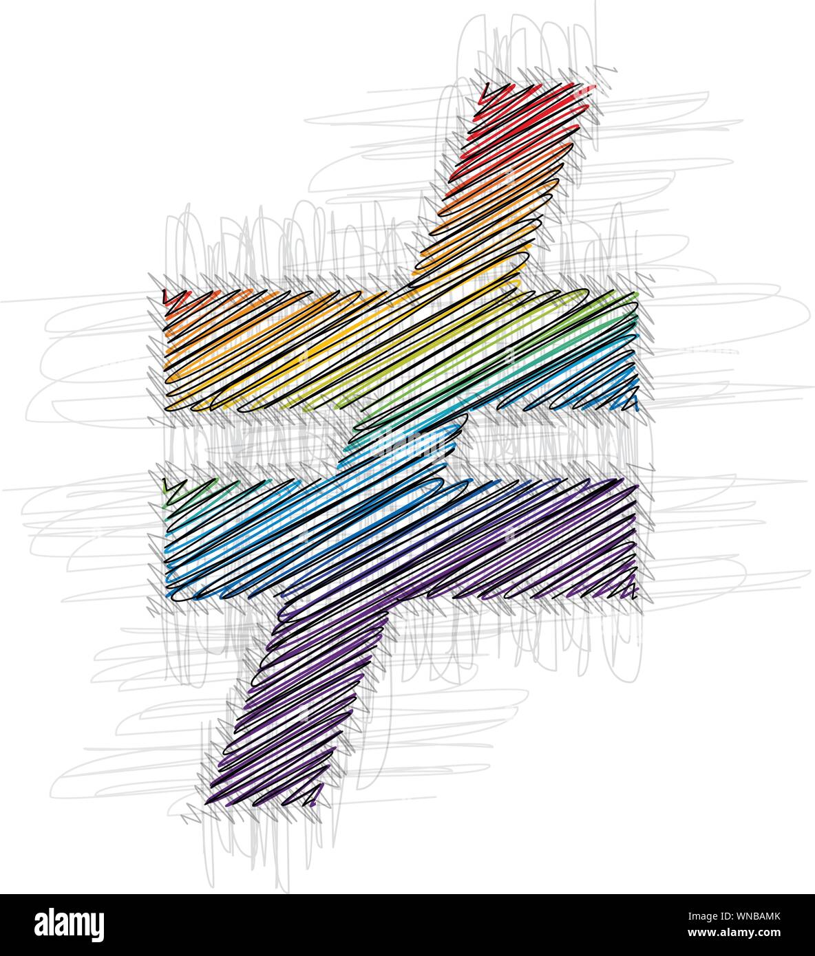 Hand drawn symbol Stock Vector Image & Art - Alamy