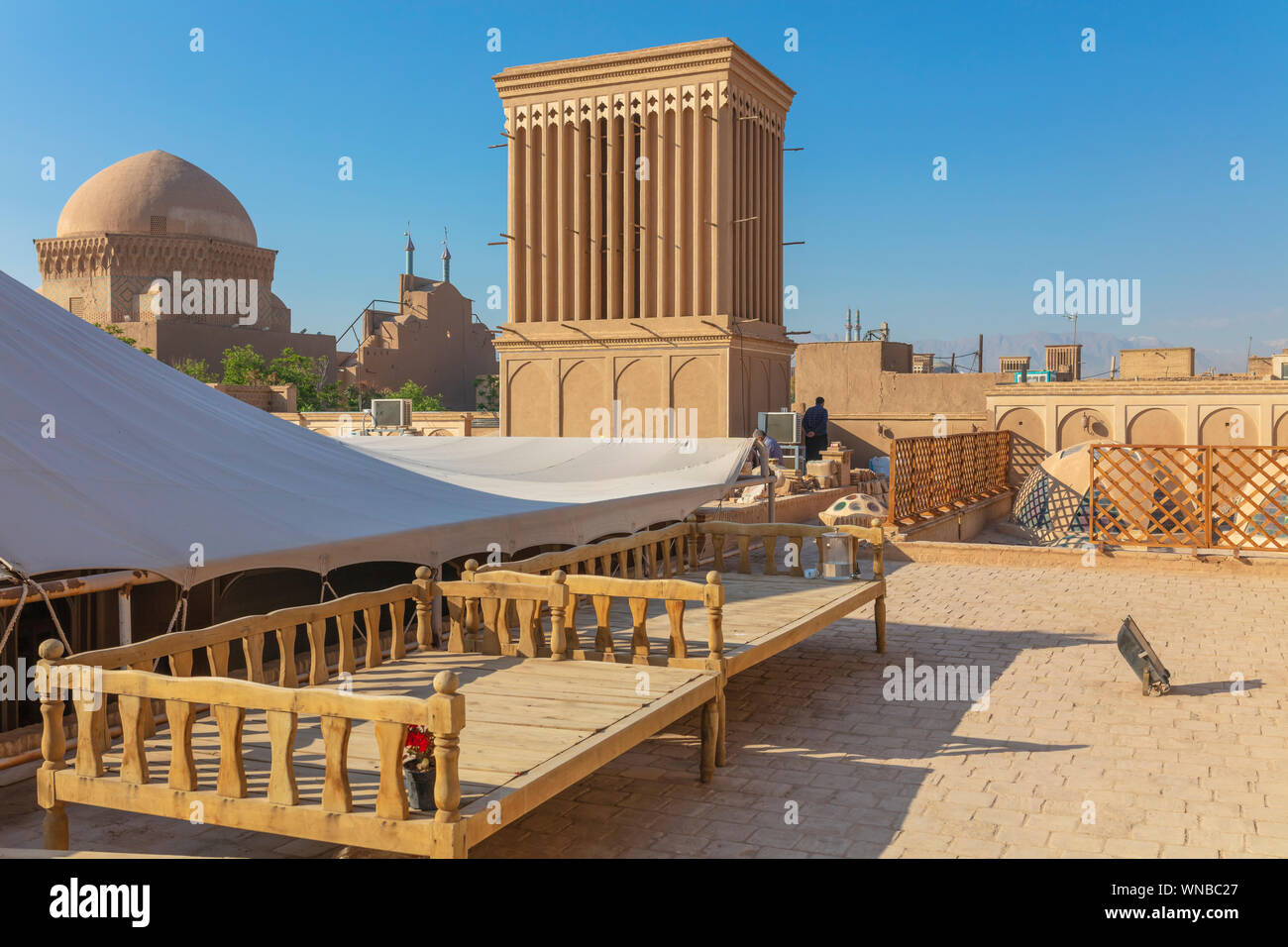 Windcatcher building hi-res stock photography and images - Alamy