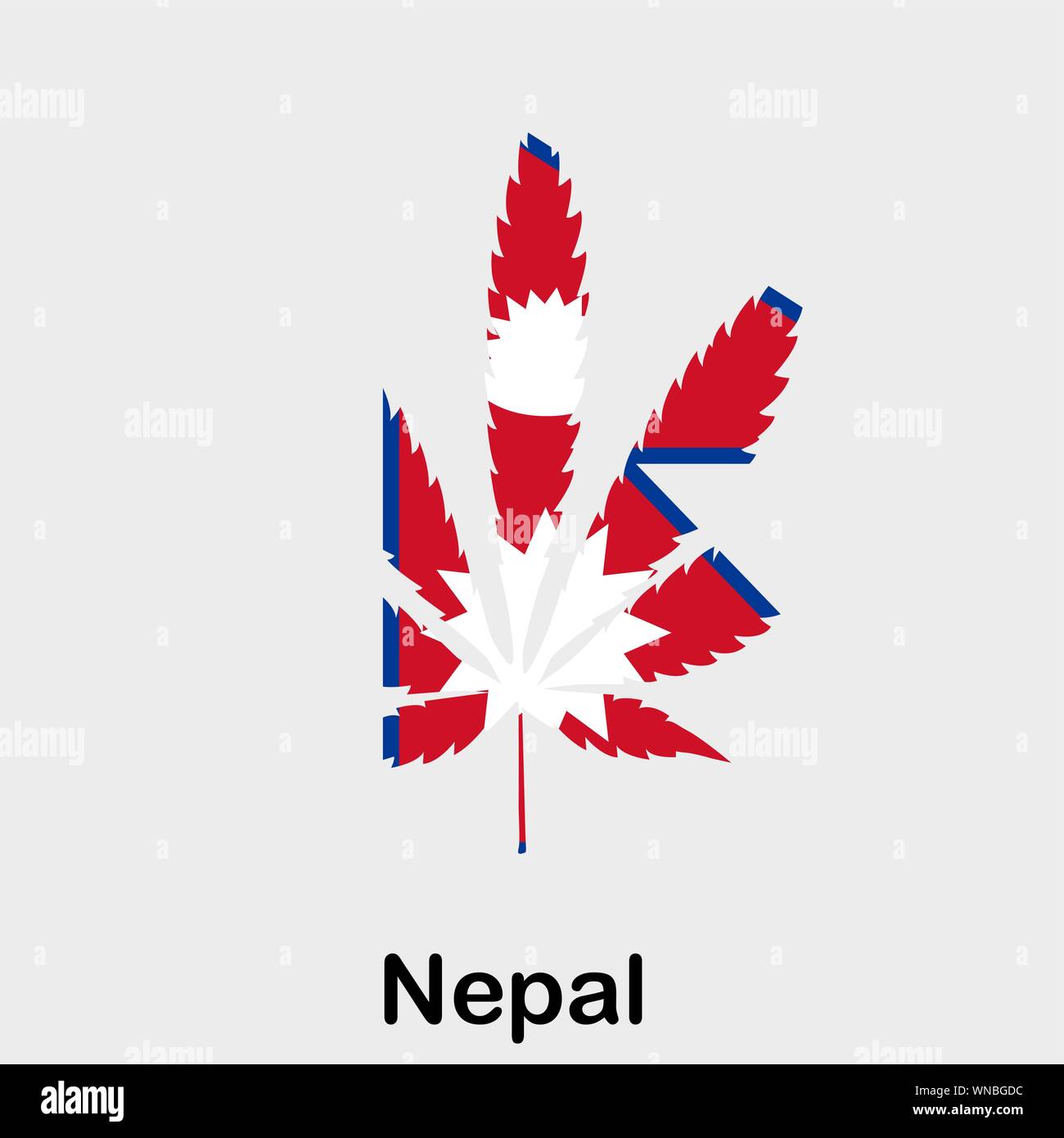 Marijuana in nepal Stock Vector Images - Alamy