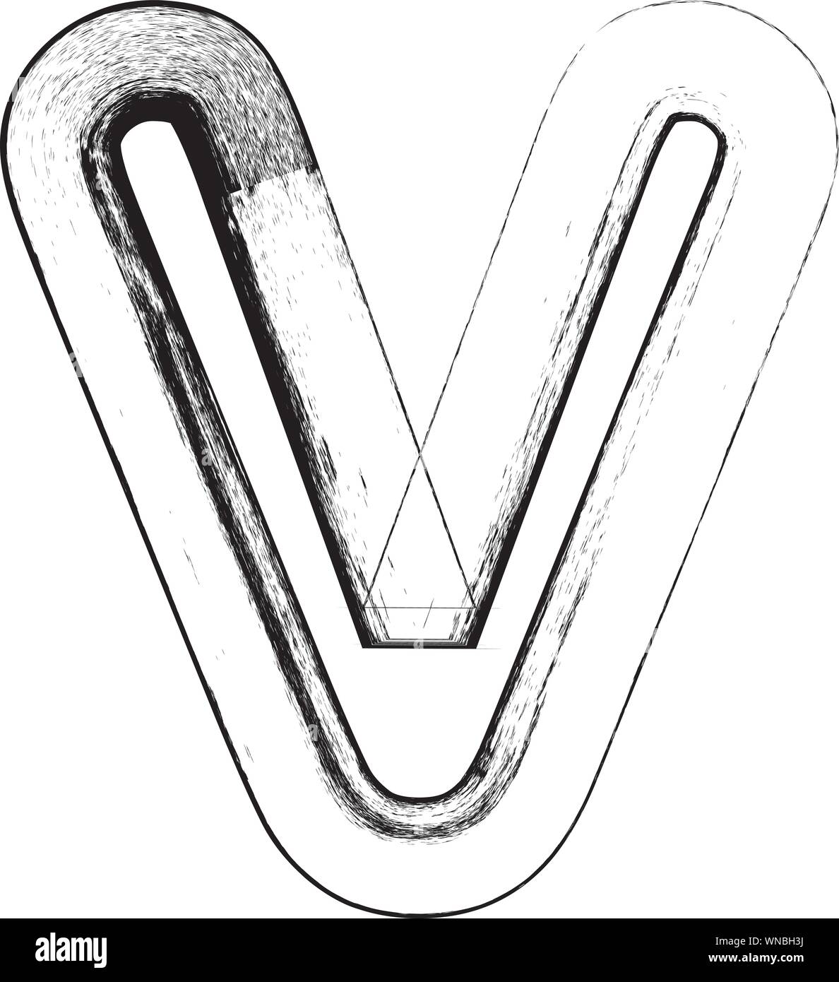 Grunge Font. Letter v Stock Vector Image & Art - Alamy