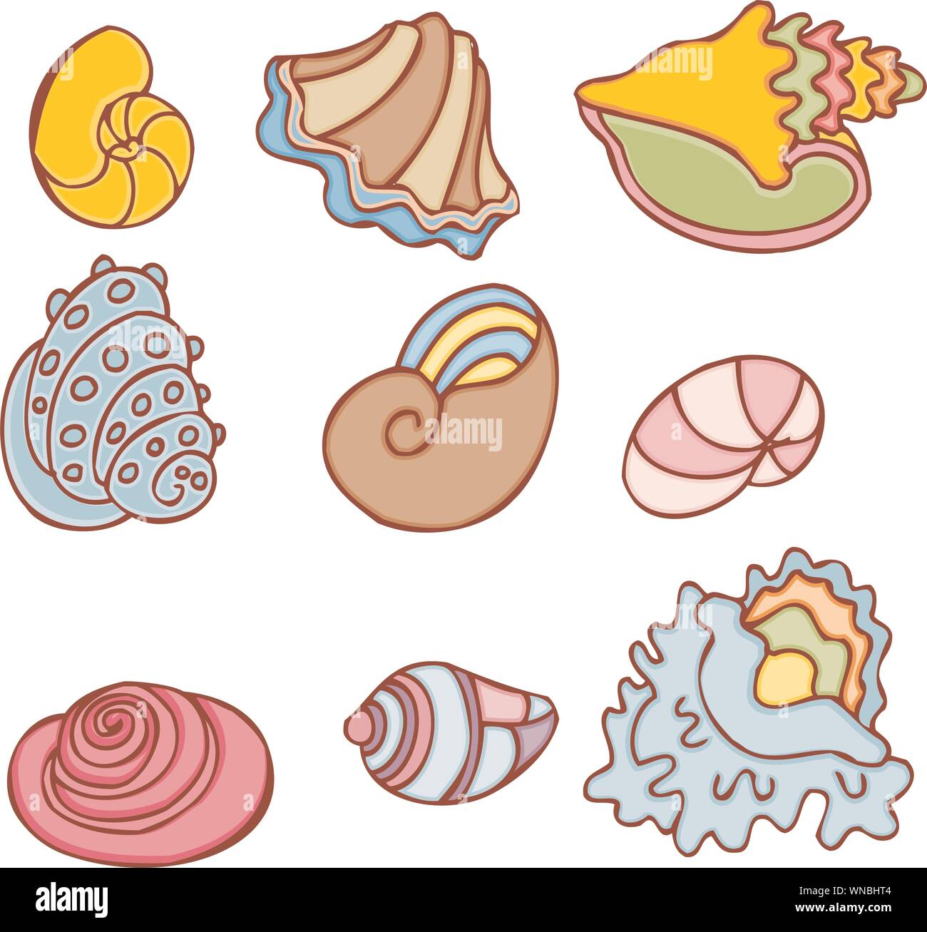 Cartoon clam hi-res stock photography and images - Alamy