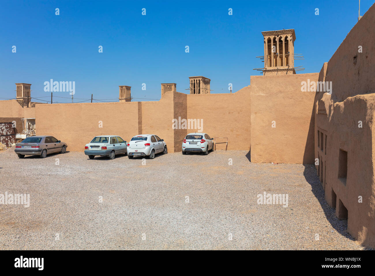 Street in old town, Yazd, Yazd Province, Iran Stock Photo - Alamy