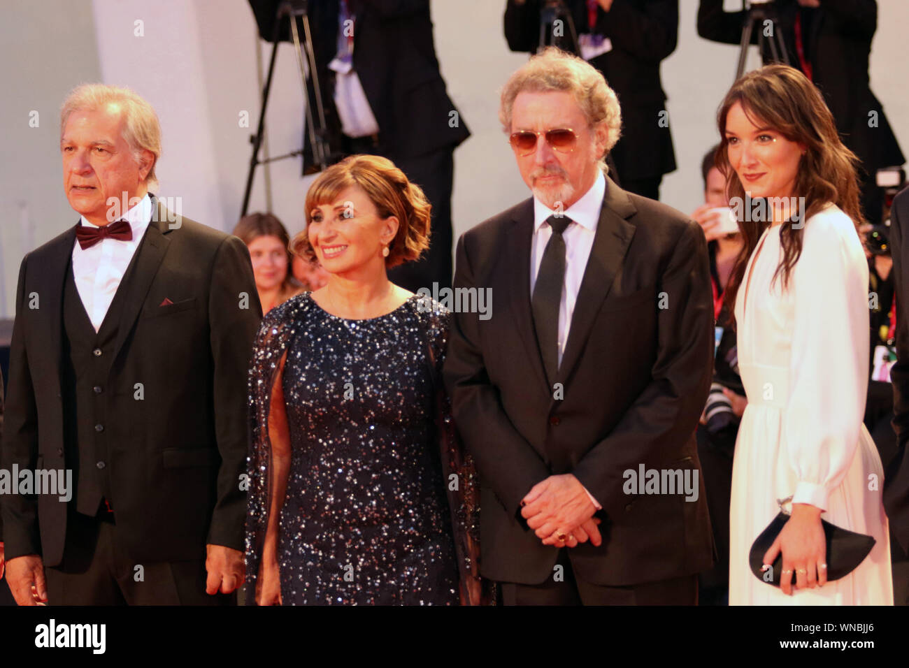 Italy, Lido di Venezia, September 5, 2019 : (L) French actor Gerard ...