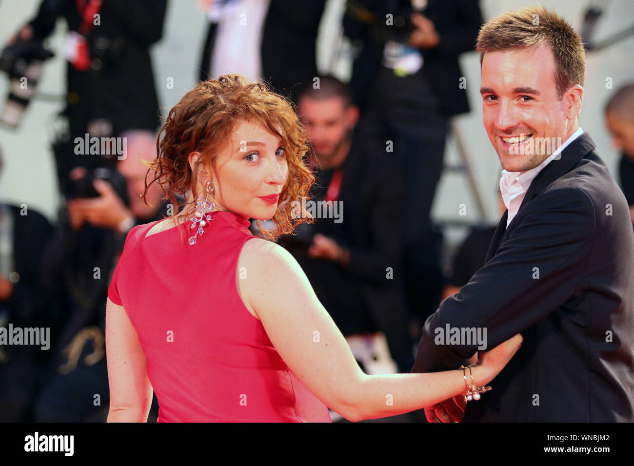 Italy, Lido di Venezia, September 5, 2019 : French actress Lola Naymark ...