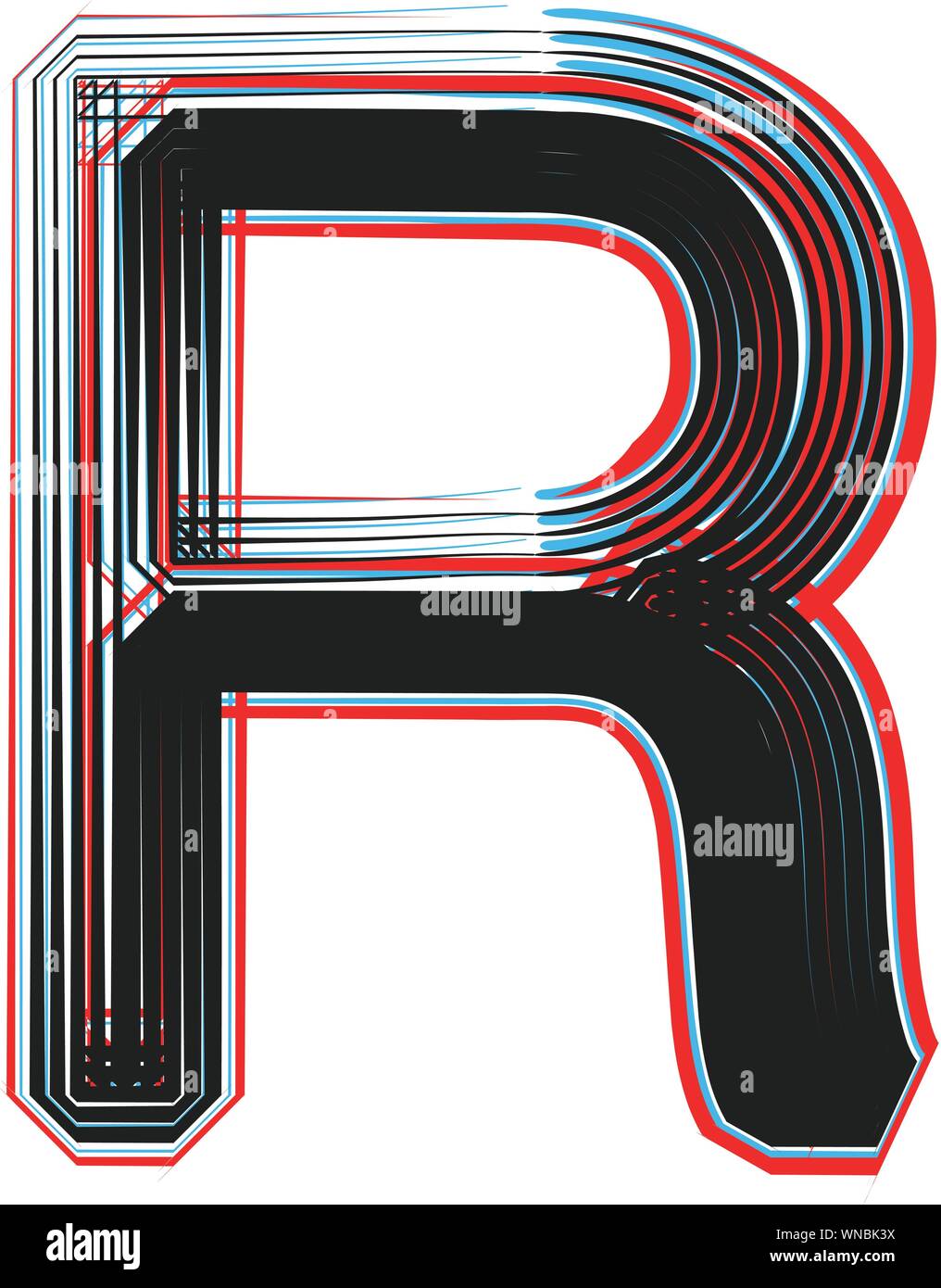 Letter r drawing hi-res stock photography and images - Alamy