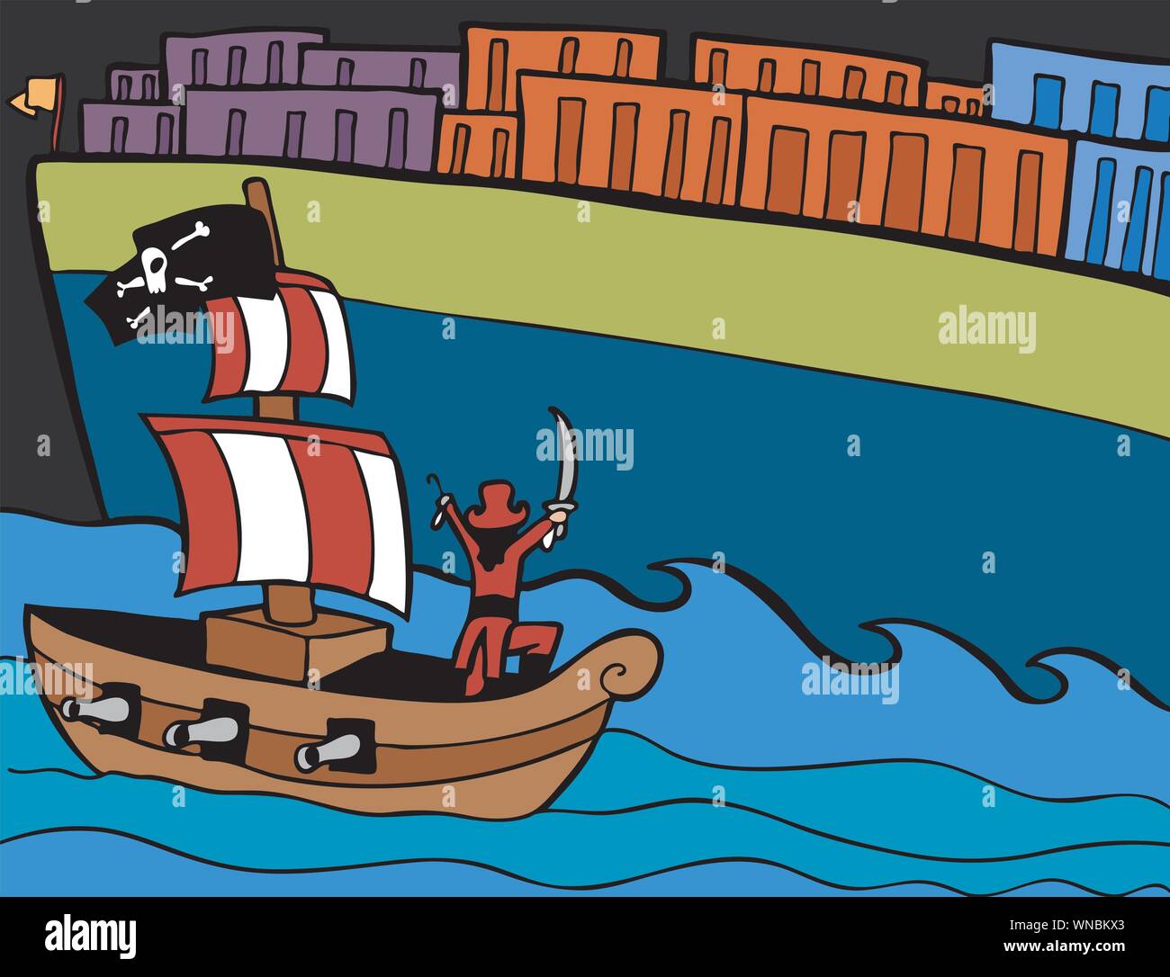 Somali pirates skull hi-res stock photography and images - Alamy