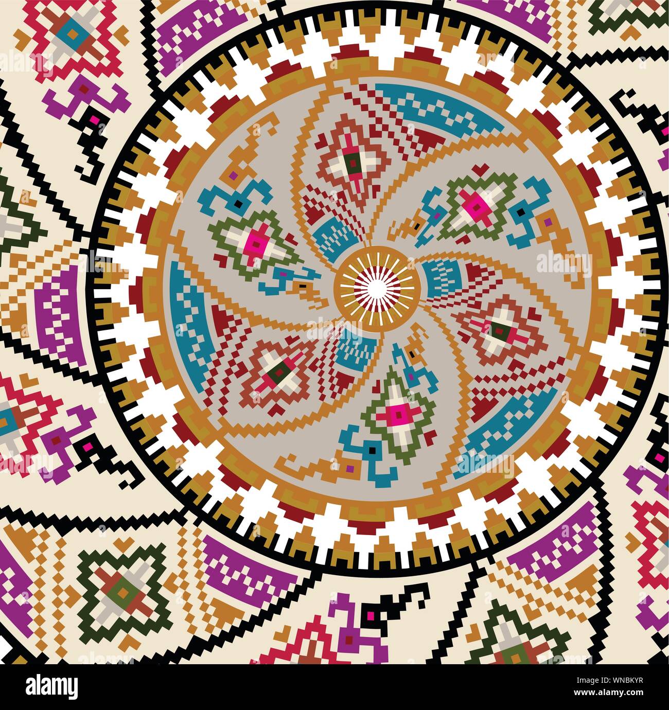 ancient pattern. Vector illustration Stock Vector Image & Art - Alamy