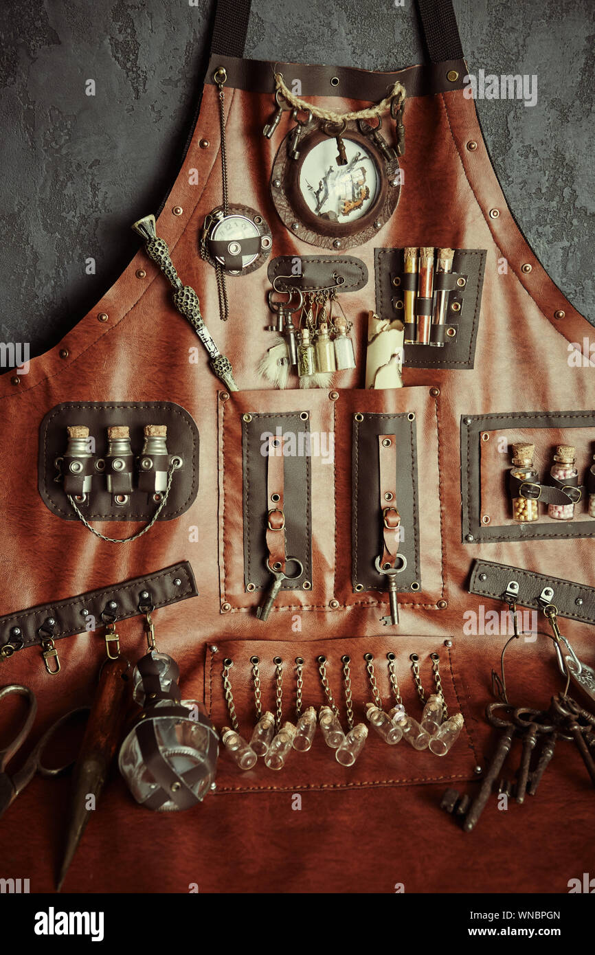 Concept medieval alchemy background hi-res stock photography and images ...