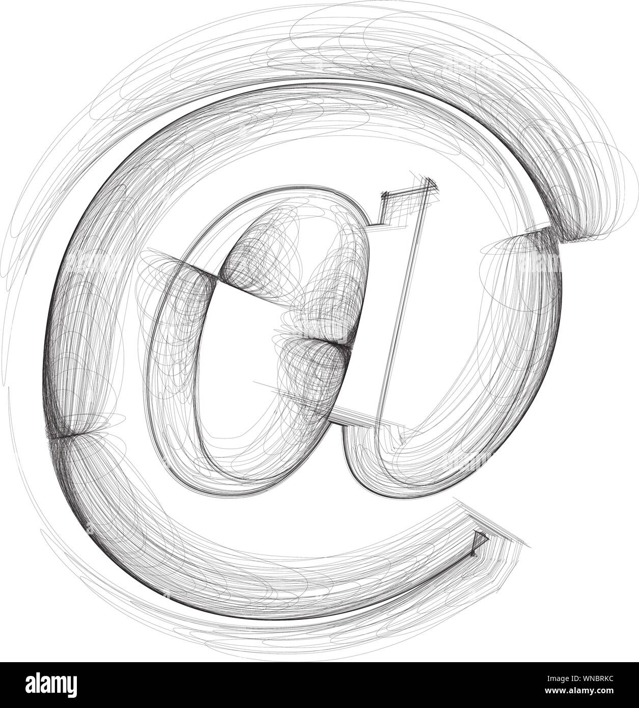Hand drawn symbol Stock Vector Image & Art - Alamy