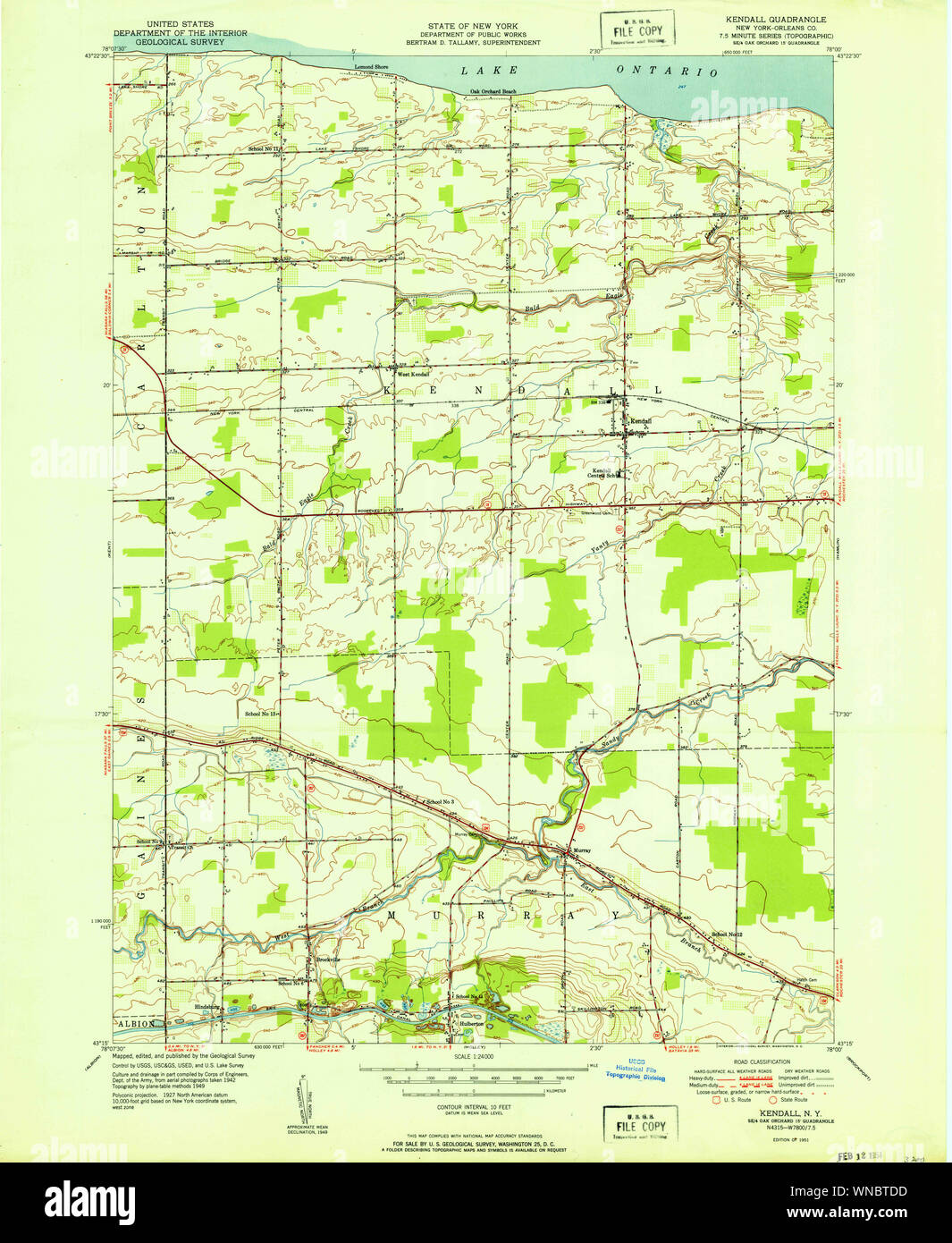 Map of kendall hi-res stock photography and images - Alamy