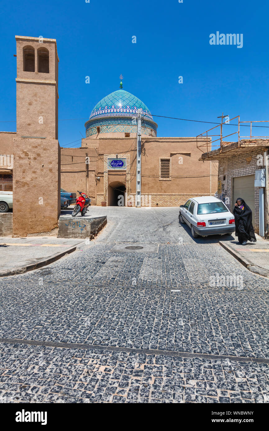 Street in old town, Yazd, Yazd Province, Iran Stock Photo - Alamy