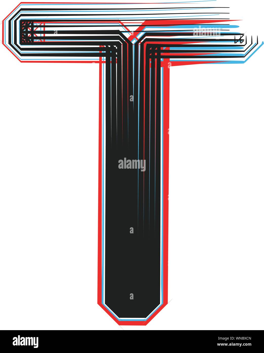 Lettering letter t hi-res stock photography and images - Alamy